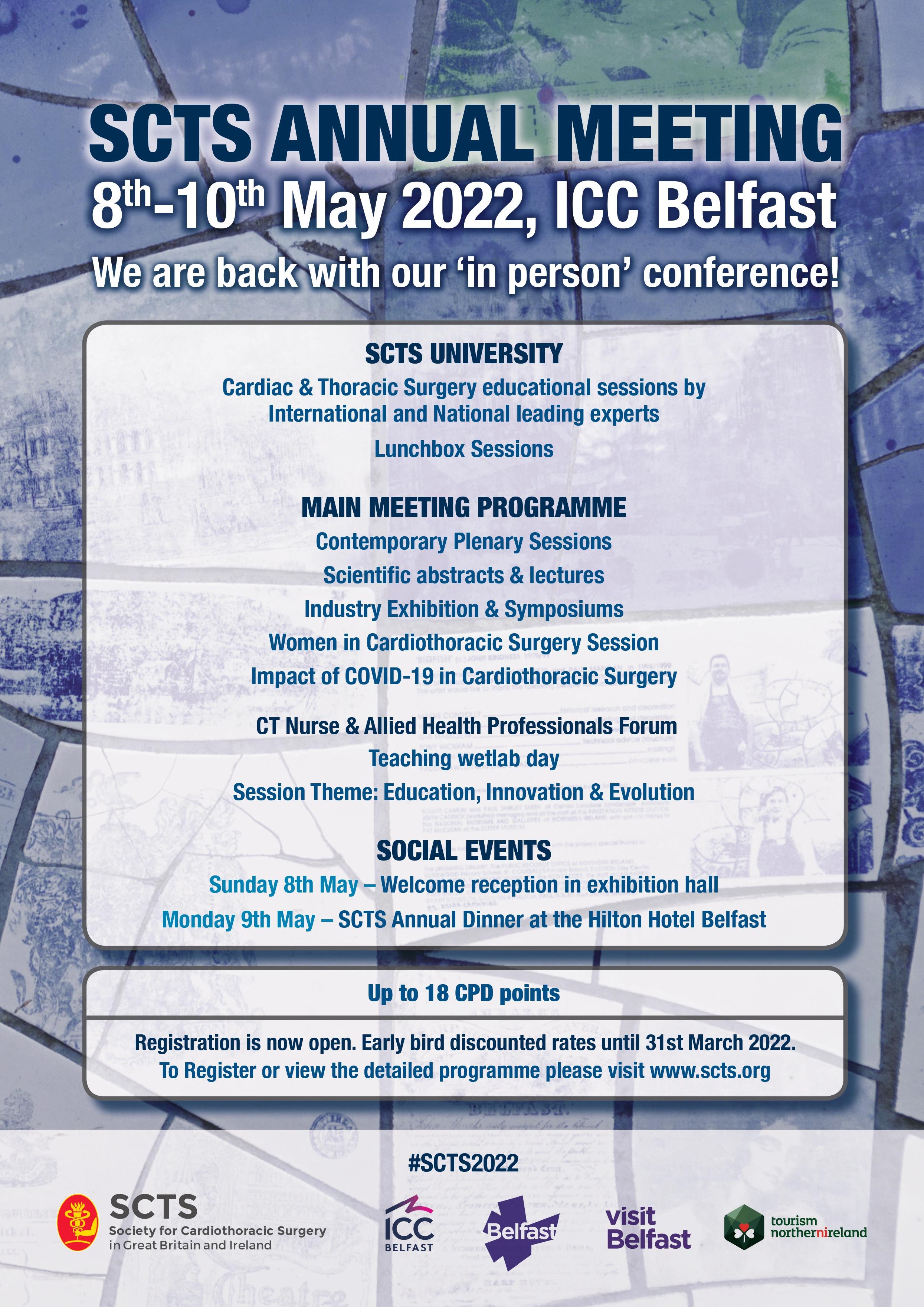 SCTS Annual Meeting 2022 | SCTS